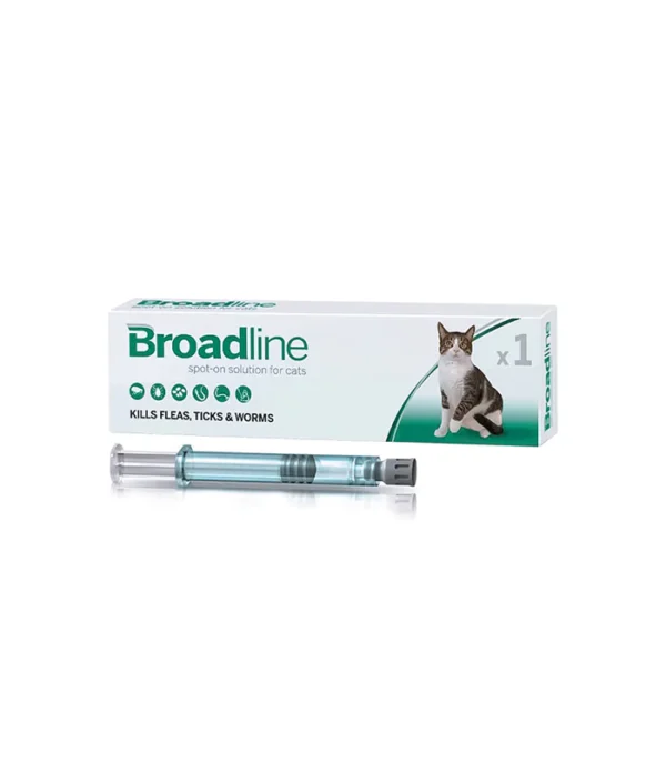 Broadline gatos desparasitante felino 2.5 a 7.5kg